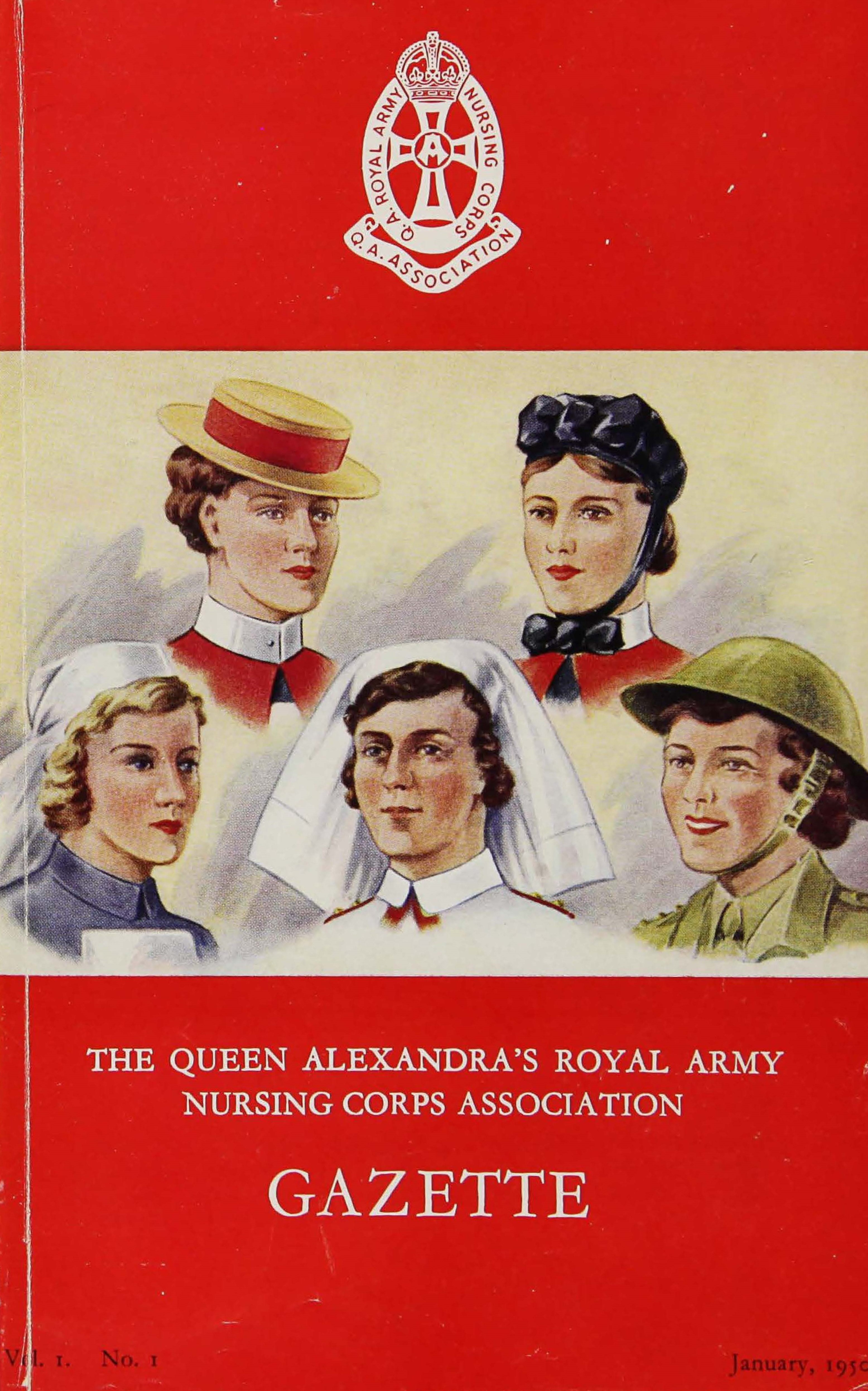 The QARANC Association : The Gazette - The Early Years